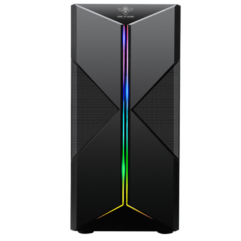 Boitier Spirit of gamer Clone III ATX/LED/ARGB+120MM - Noir -8001RAW ...