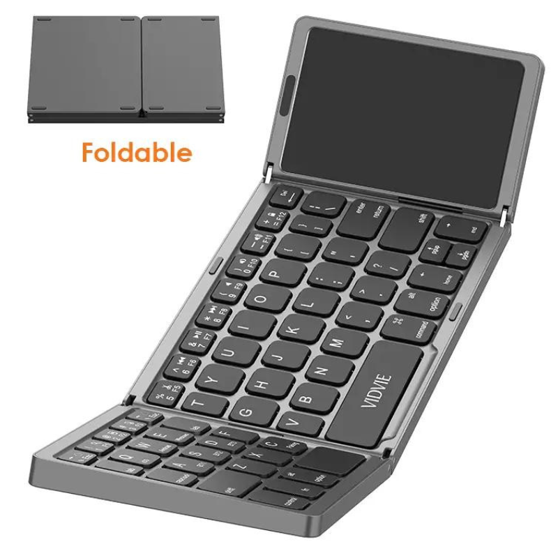 Mini clavier pliant sans fil Vidvie -Noir - KB03 Tunisie - Carthago ...