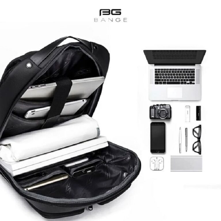 Sac À Dos Bange Bg026 Pour Pc Portable 15.6'' Avec Port Usb - Noir ...